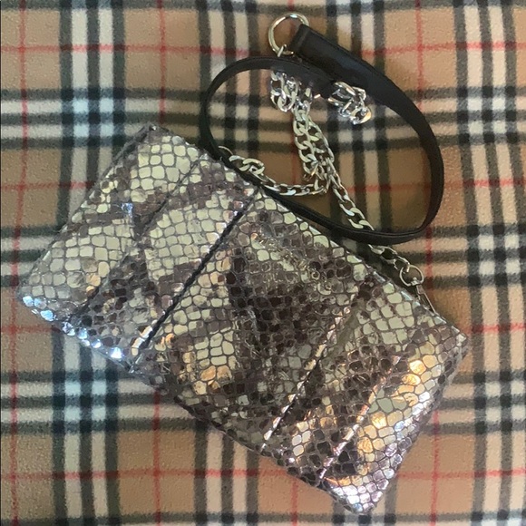 Michael Kors | Bags | Michael Kors Metallic Lizard Print Purse | Poshmark